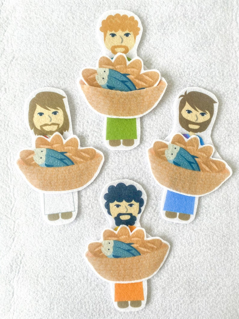 Bible Story Felt Set, Bible Story Paper Doll, Scripture Story Felt Set ...