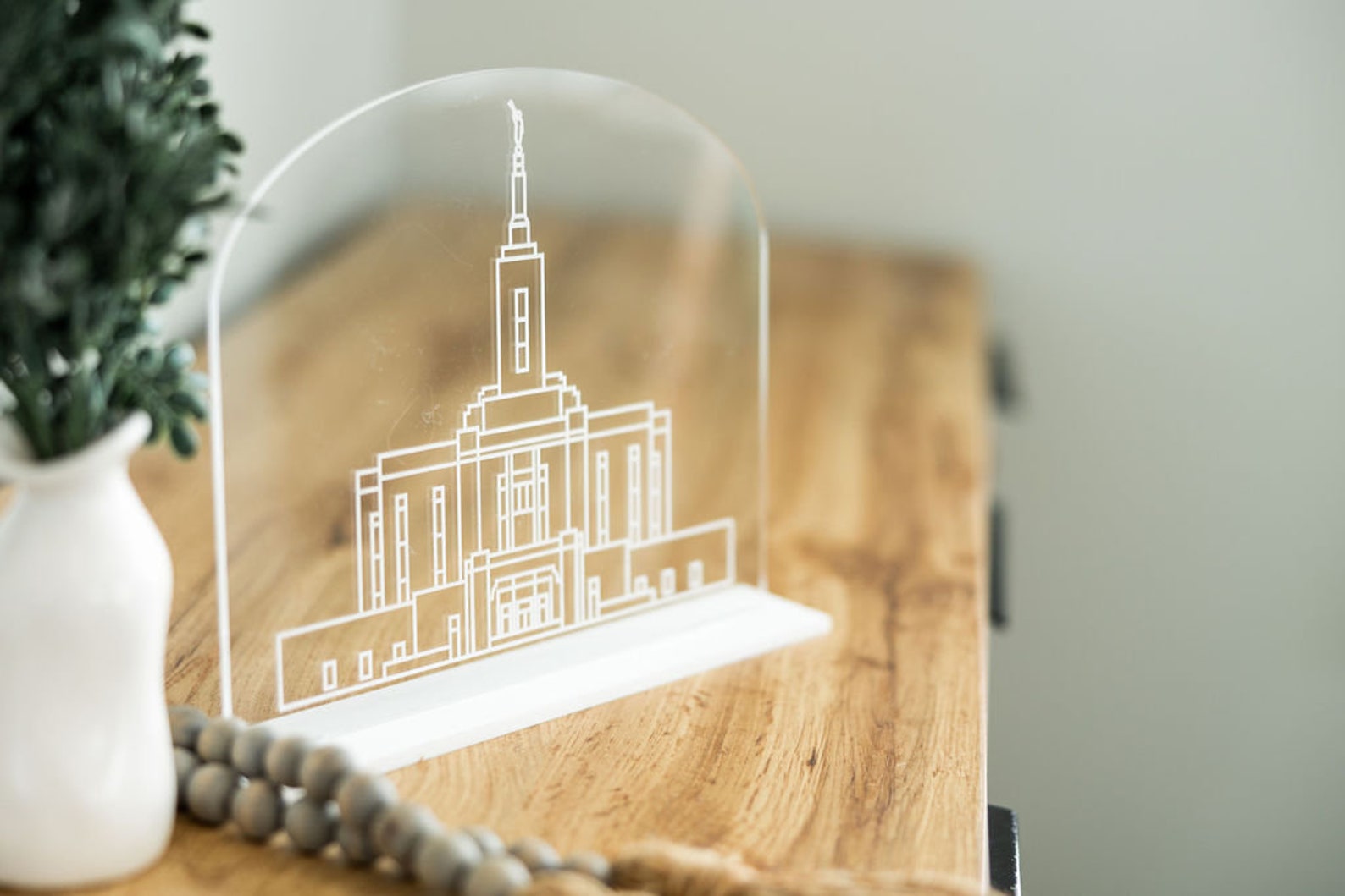 Custom Engraved Temple, Choose Your Temple Engraved Acrylic, Acrylic ...