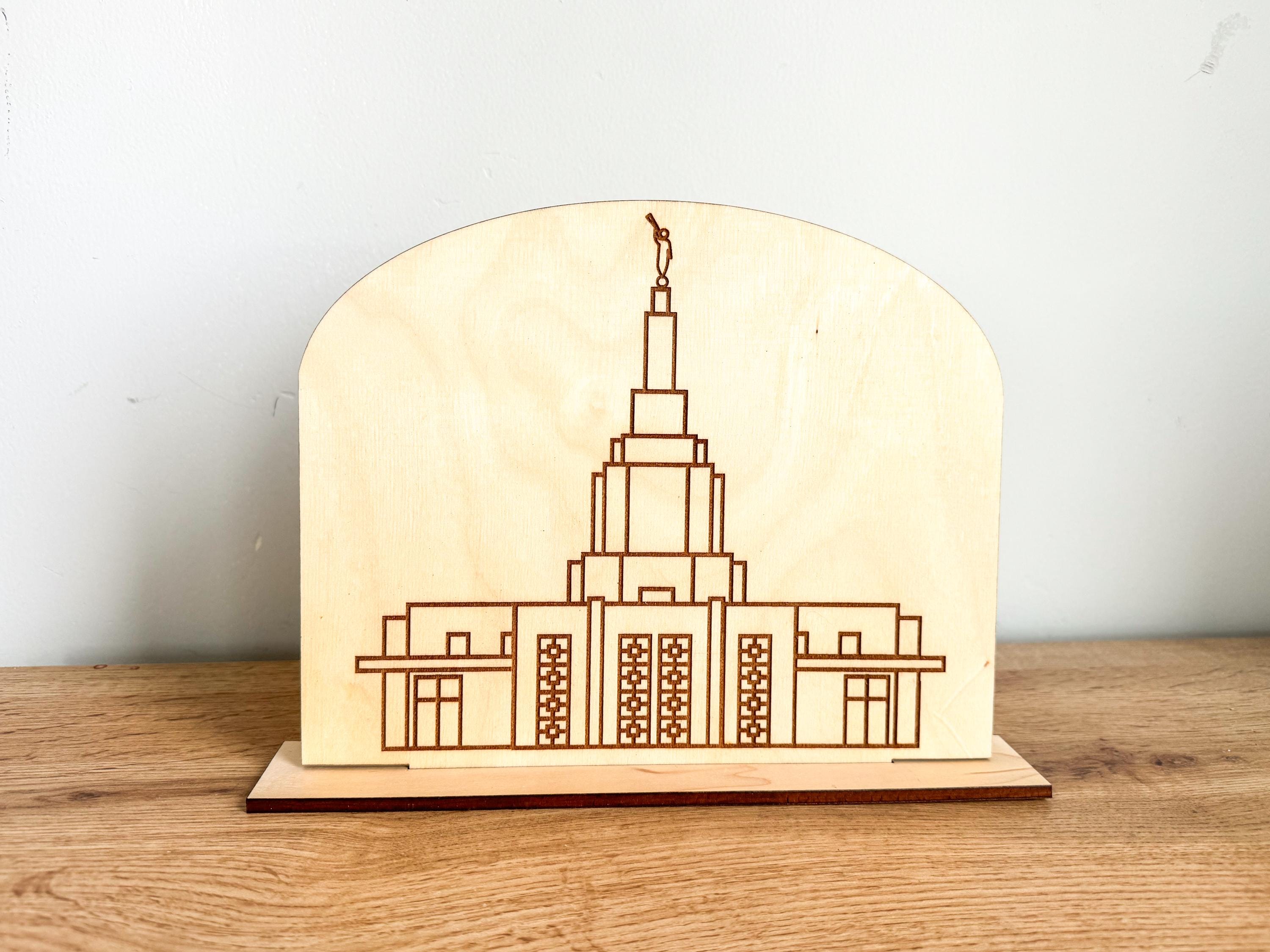 Ready to Ship Temple Arches, Laser Engraved Temple Decor, Latter Day ...