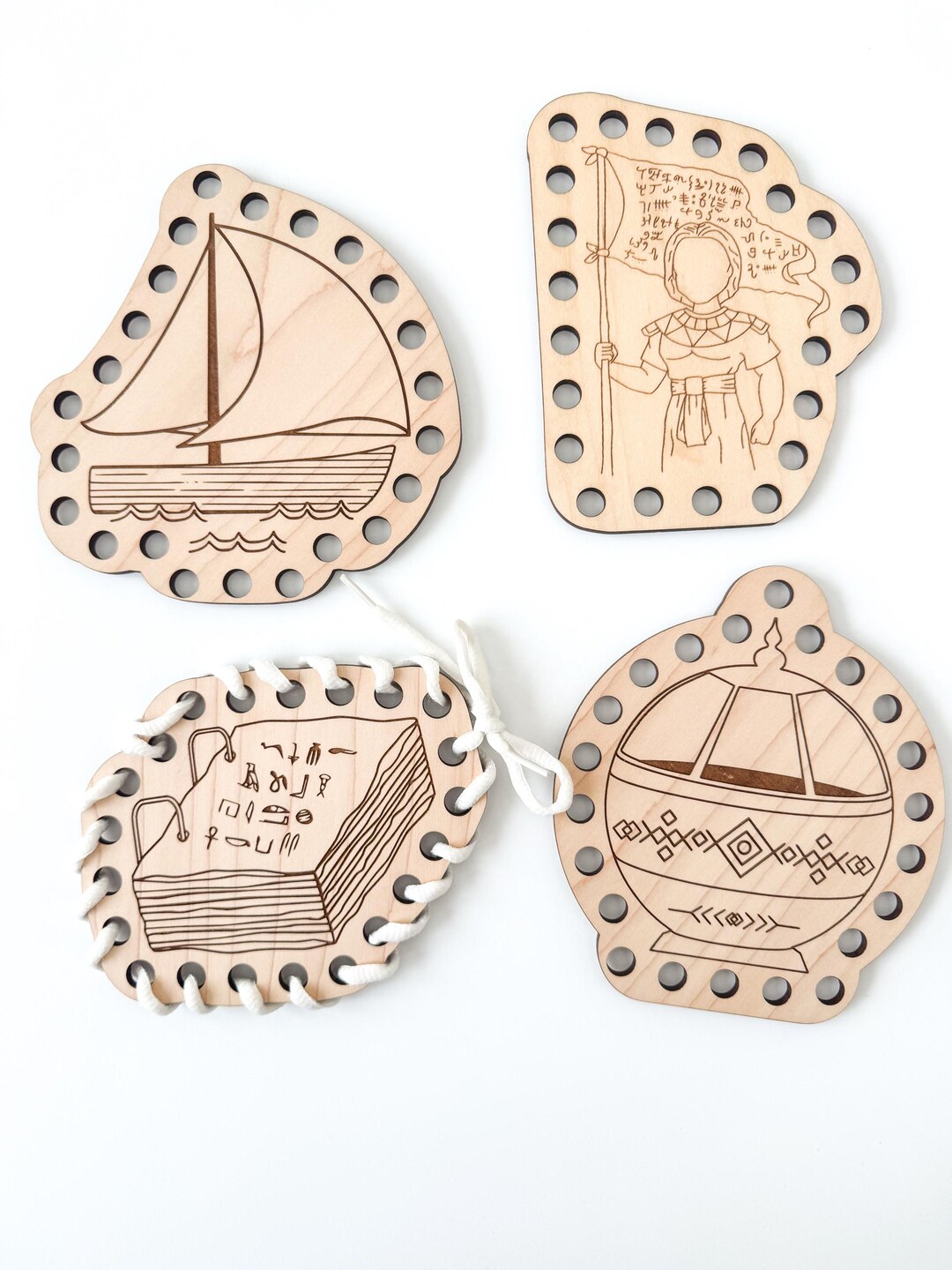 Book of Mormon Gospel Lacing Cards Set, Primary Lacing Cards, BOM ...