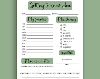 Relief Society Get to Know You, Relief Society Getting to Know You Page, Get to Know You ...