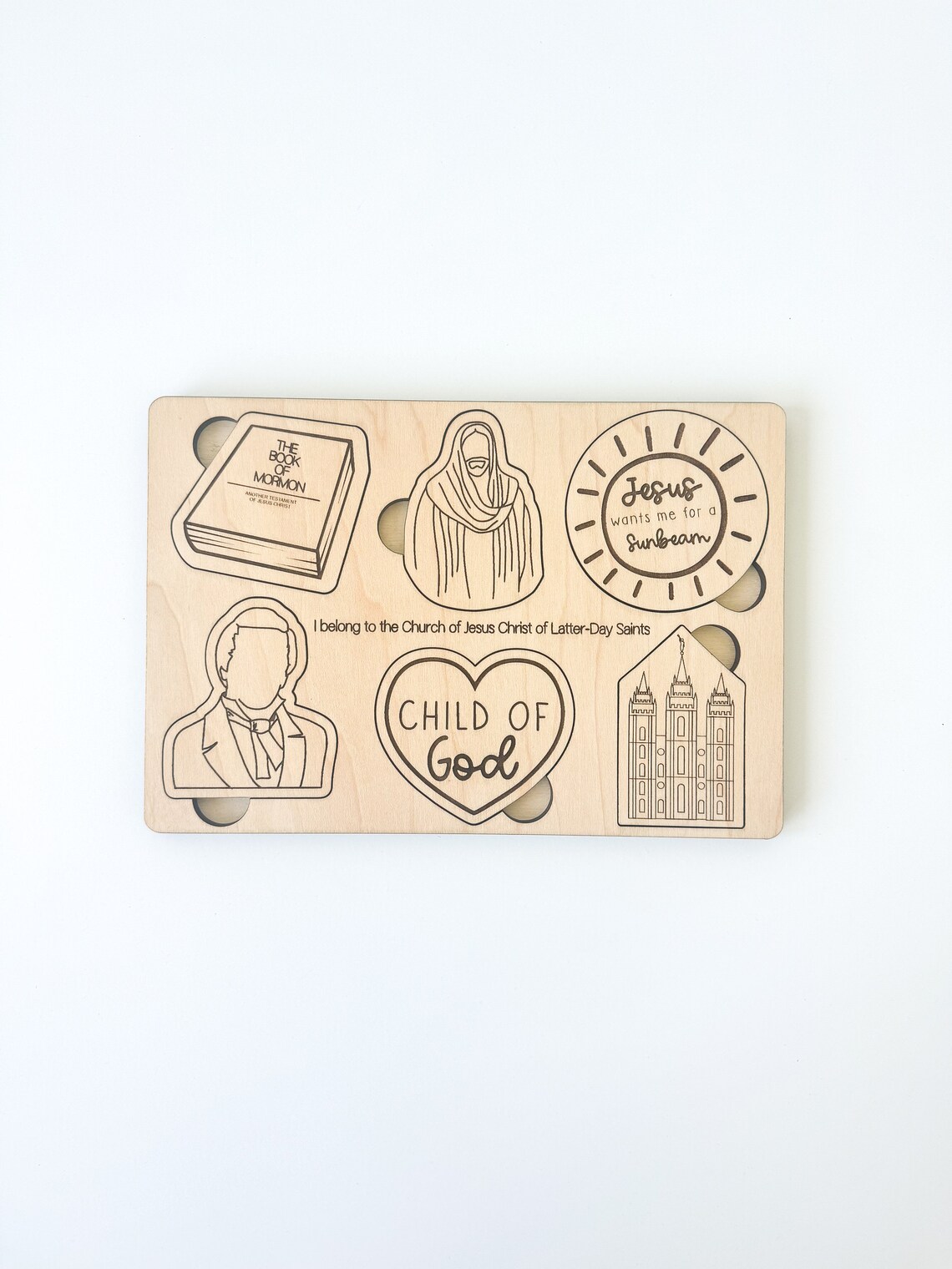 Gospel Board Puzzle, Toddler Board Puzzle, Primary Board Puzzle, Latter ...