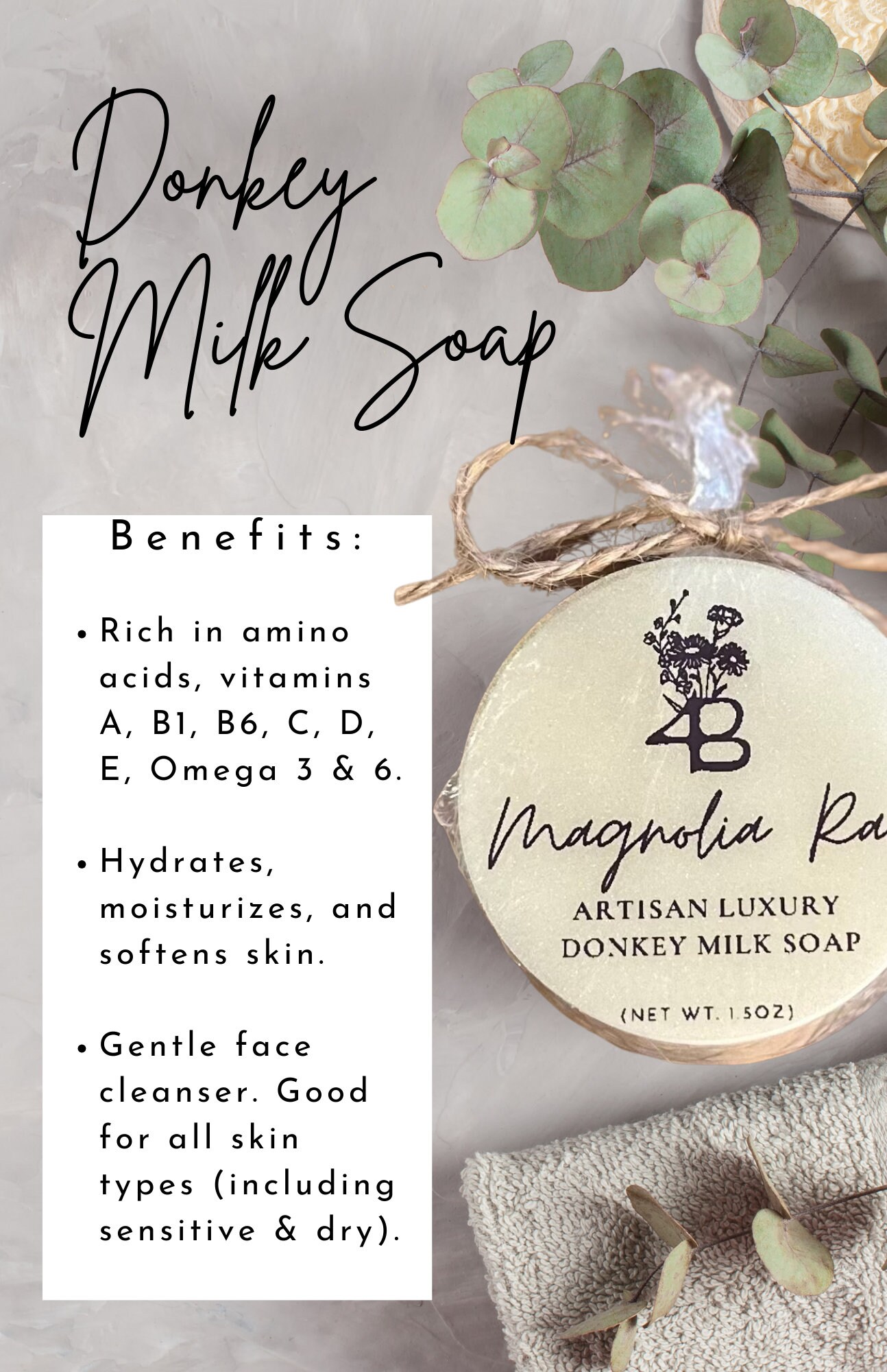 Donkey Milk Soap Pick Your Scent - Etsy