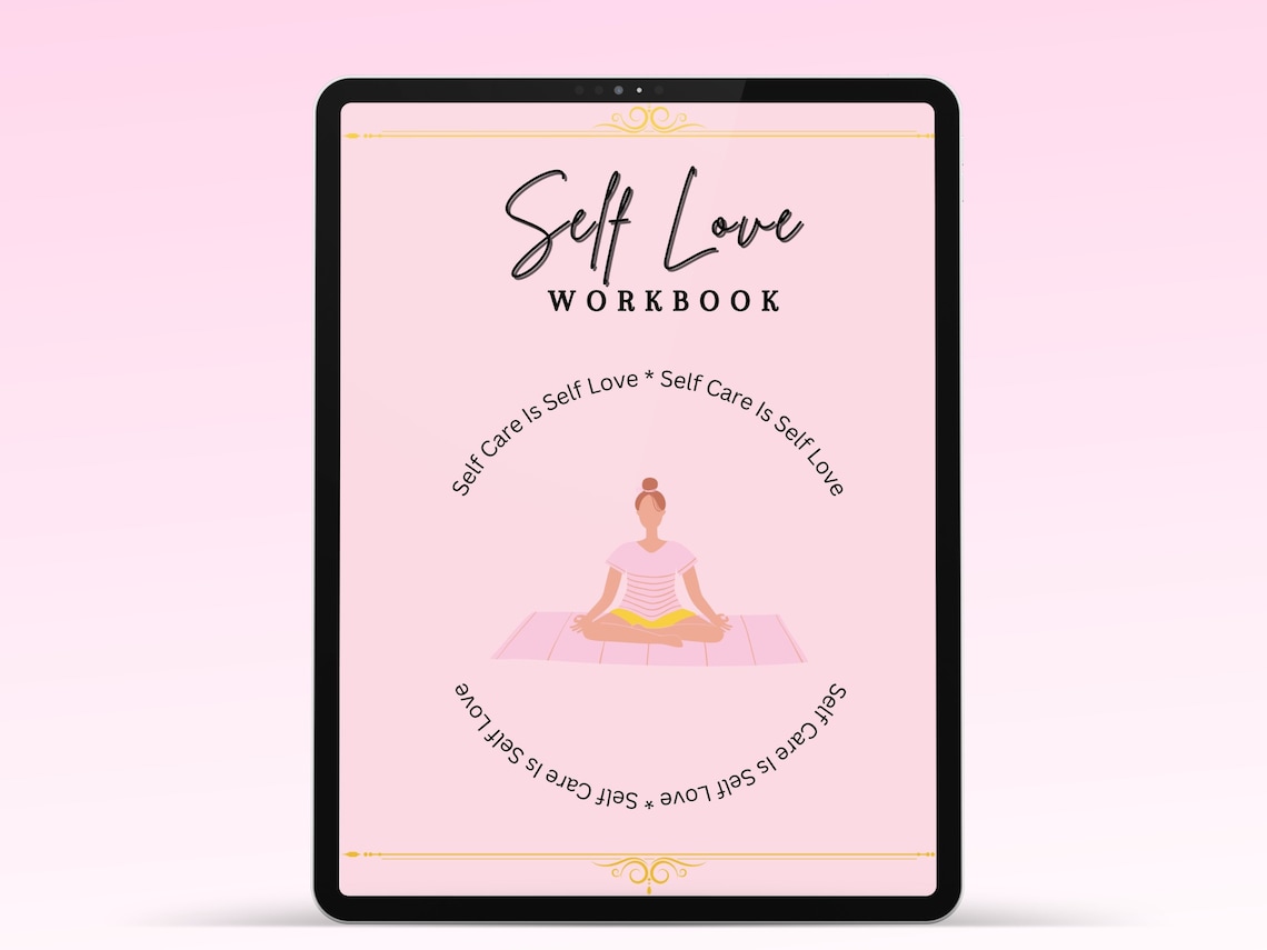 Self Love Workbook | Self-care | Self Care is Self Love - Etsy