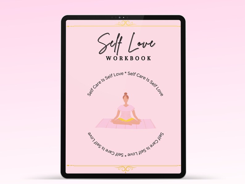 Self Love Workbook | Self-care | Self Care is Self Love - Etsy