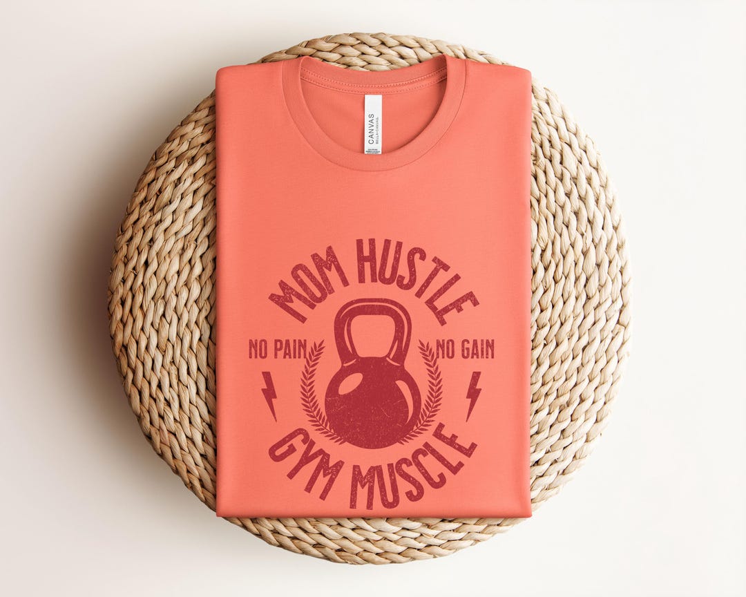 Mom Gym Junkie Muscle Shirt, Birthday Custom Tshirt, Gym Mama, Mom Time ...