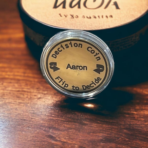 Decision Coin - Etsy