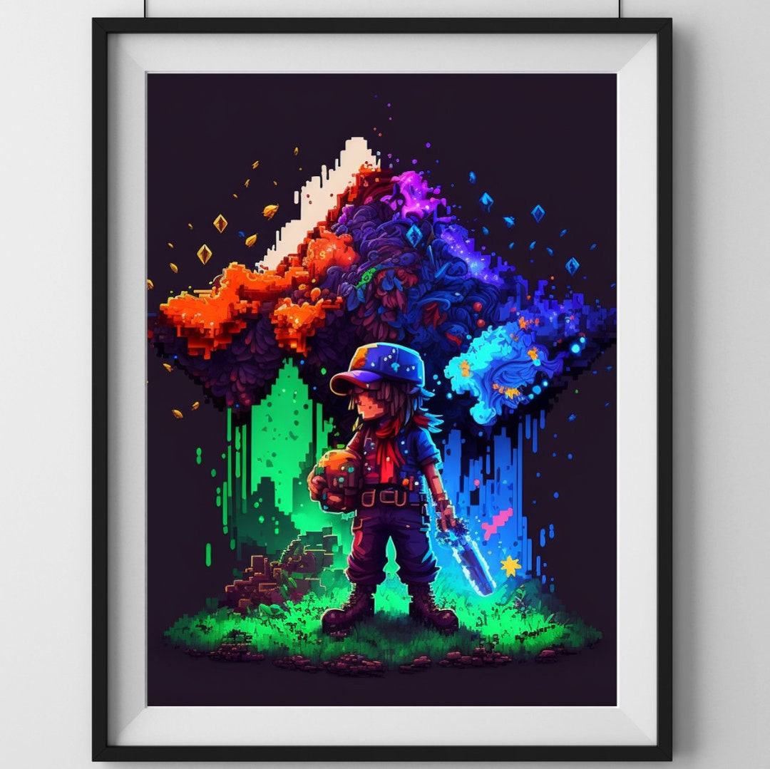 Pixel Art Portrait, Custom Illustration, Personalised Photo, Photo ...