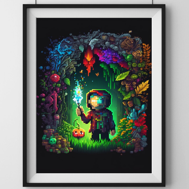 Pixel Art Portrait, Custom Illustration, Personalised Photo, Photo ...