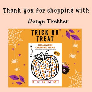 Halloween Counting Game, Halloween Activities, Halloween Games, Games ...