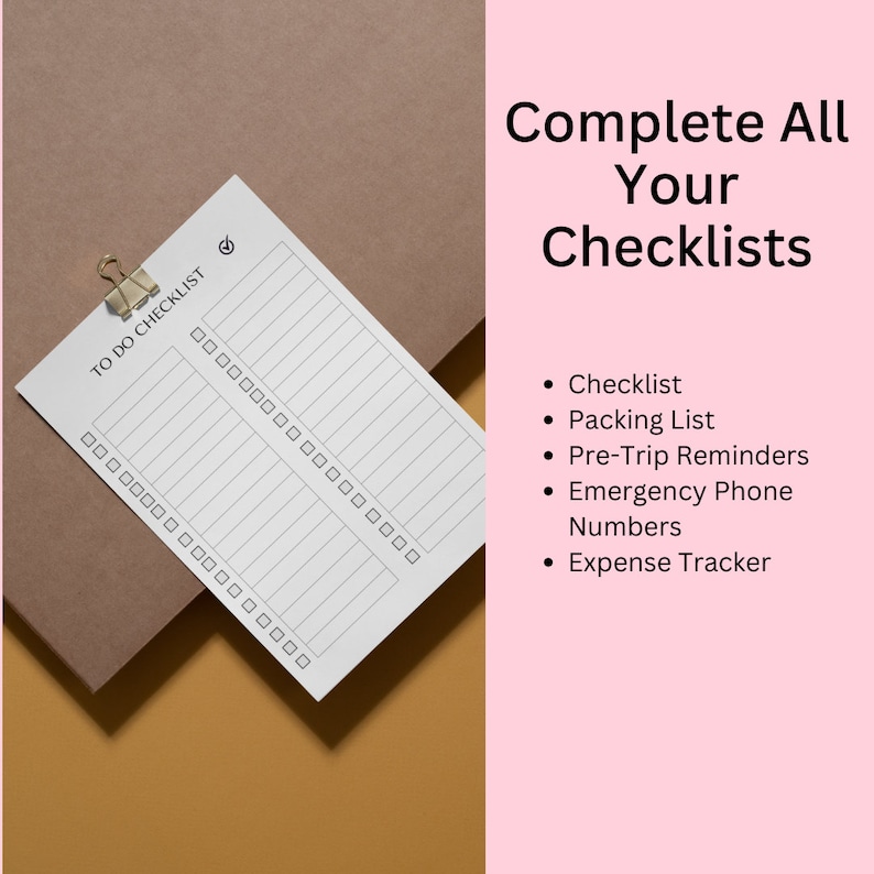 Travel Planner Printable Bundle Travel Planner Template Trip Planner ...
