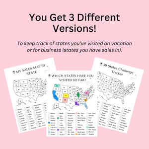United States Map, Printable Map, US Coloring Map, 50 States Challenge ...
