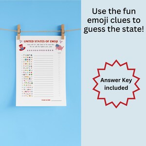 United States of Emoji Game, USA Game, United States Trivia, Emoji ...