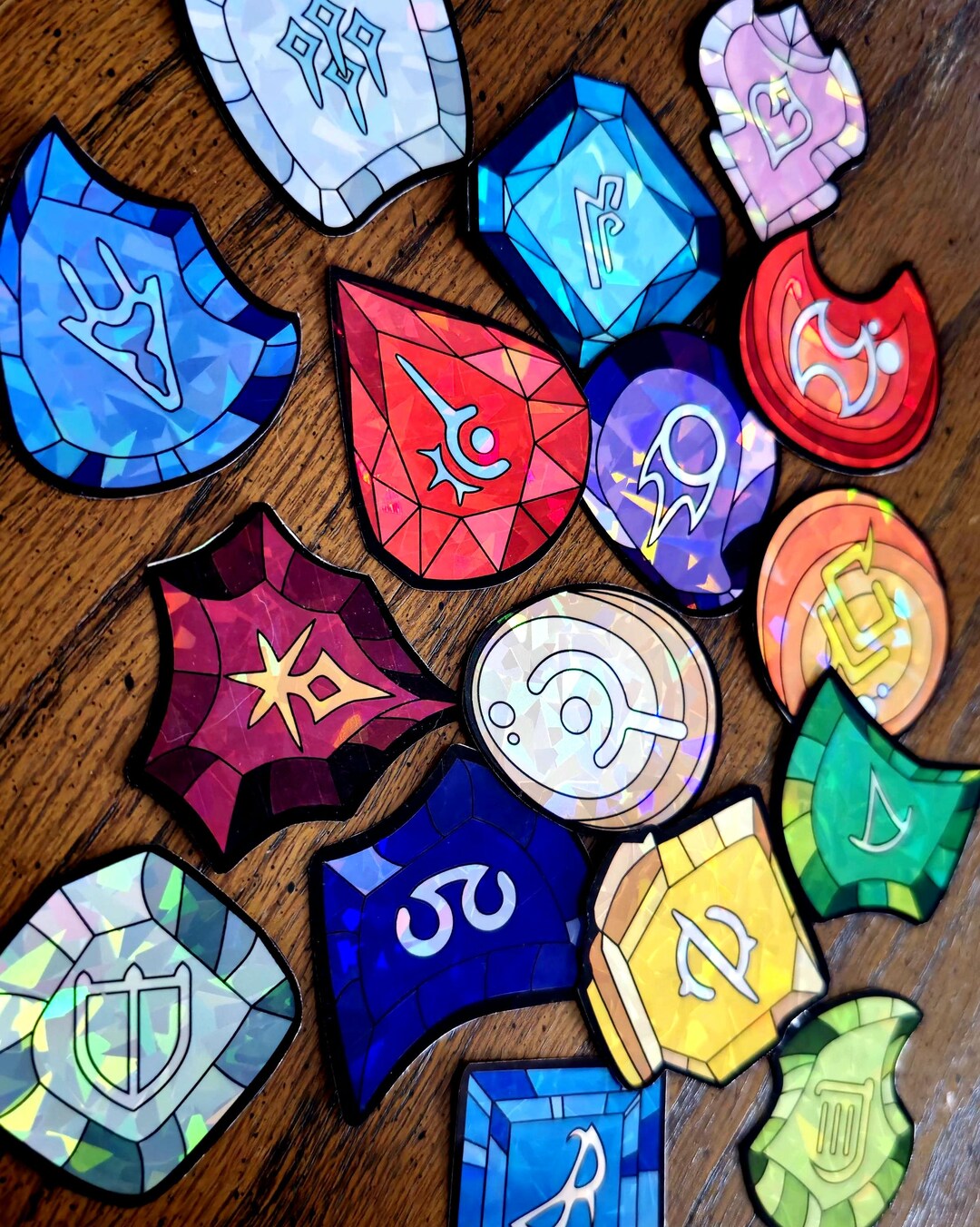 FFXIV Job Stone Holographic Sticker - Etsy