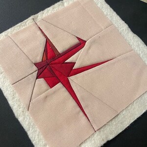 Origami Crane Quilt Square Pattern (6", 8", and 12" Patterns) - Etsy