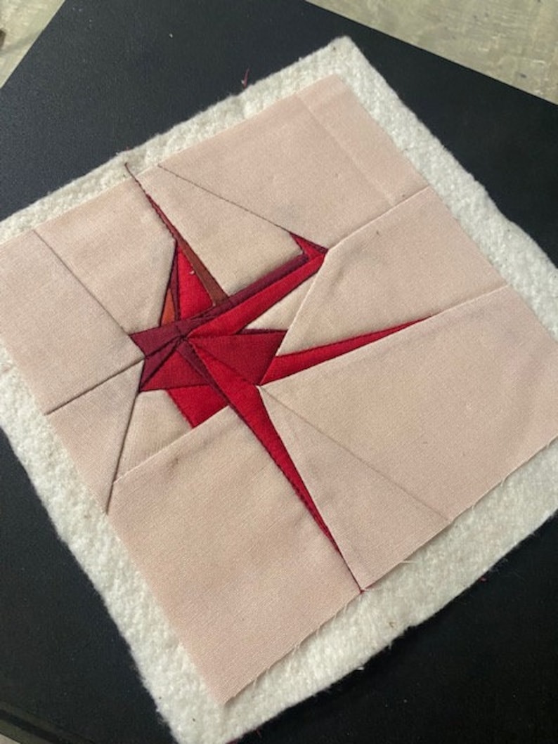 Origami Crane Quilt Square Pattern (6", 8", and 12" Patterns) - Etsy