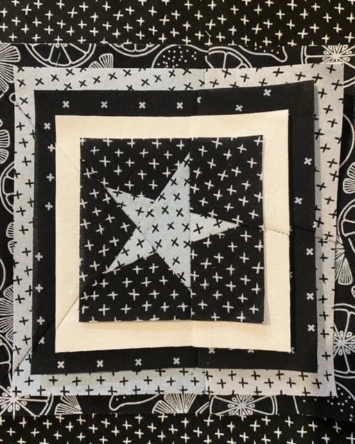 Simple Star FPP Quilt Pattern in 4", 5", 6", 7", & 8" - Etsy