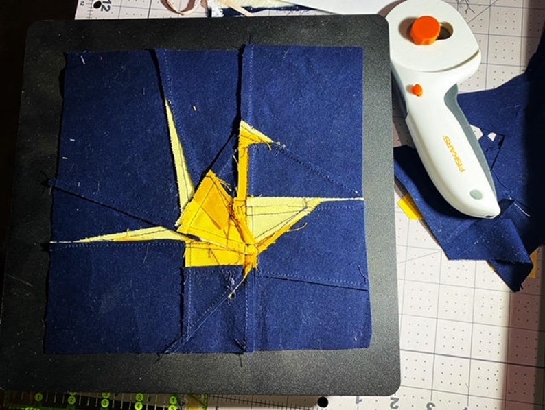 Origami Crane Quilt Square Pattern (6", 8", and 12" Patterns) - Etsy