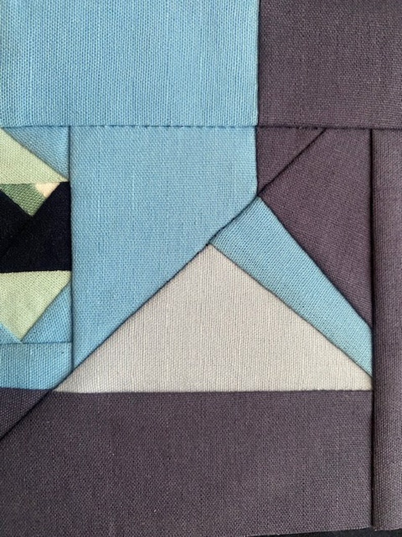 Cute Cat FPP Quilt Pattern Square - Etsy