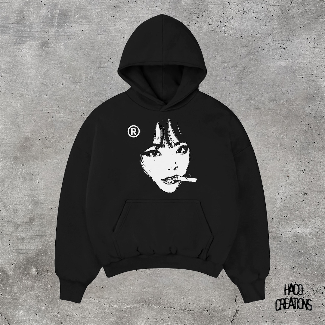 Y2K Streetwear Hoodie Y2K Hoodie Underground Rap Opium Aesthetic ...