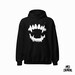 Streetwear Y2k Fangs Hoodie Y2K Hoodie Vamp Opium - Etsy