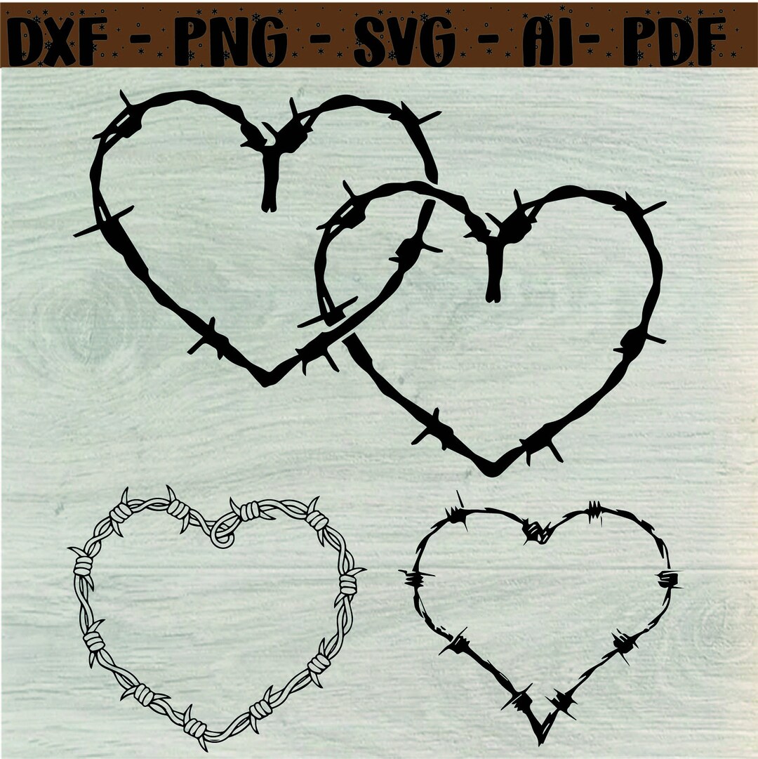 Barbed Wire SVG Bundle, Barbed Wire Svg, Barbed Svg, Barbed Wire Frame ...