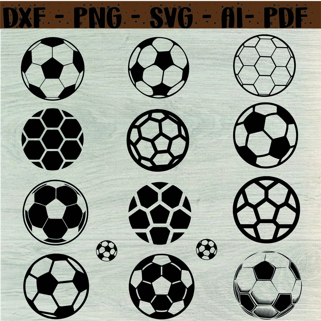 Soccer Ball Svg File| Soccer Ball Vector Files | Soccer Svg,soccer Ball ...
