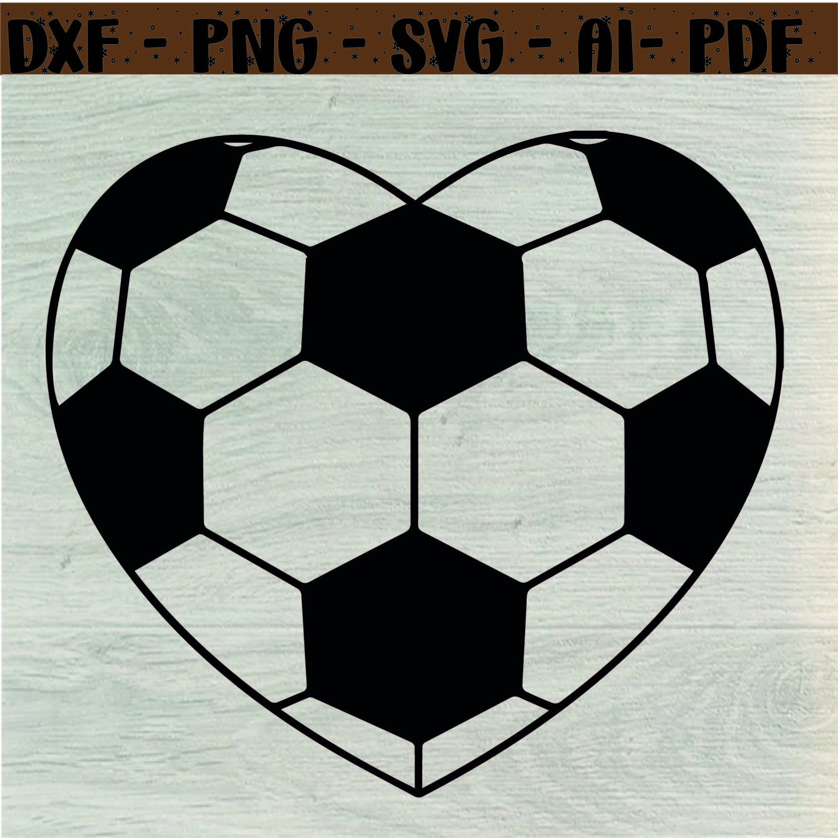 Soccer Heart Svg - Soccer Heart Clip Art ,instant Digital Download ...