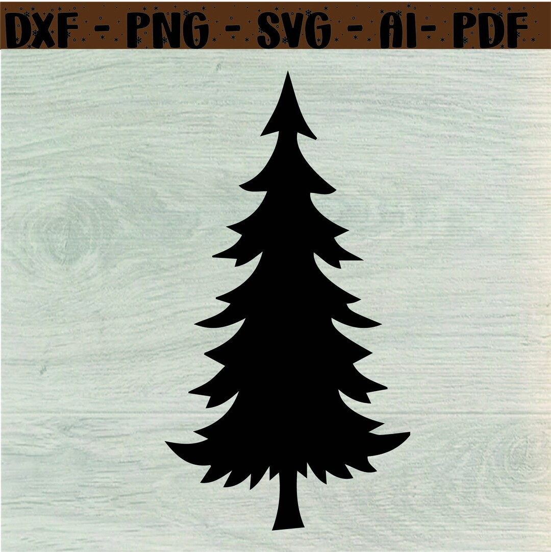 Pine Tree Bundle Svg. Pine Spruce Tree Svg. Christmas Tree Silhouette ...