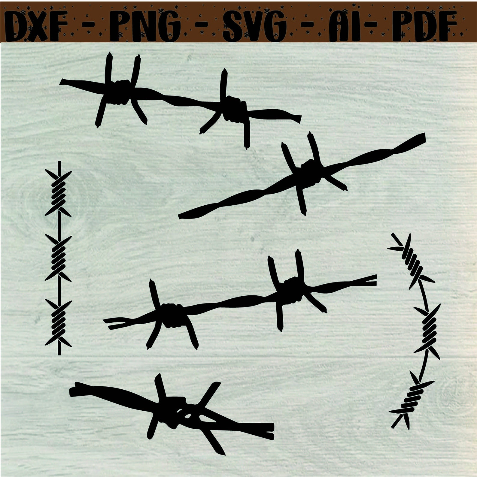 Barbed Wire Svg, Fencing Svg, Jail Wire Border, Barbed Wire Clipart ...