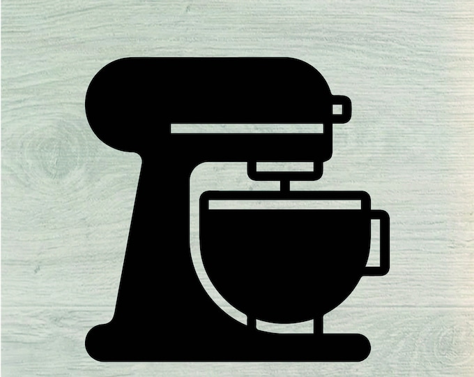 Mixer SVG - Baking SVG - Kitchen Mixer SVG - Kitchen Aid Svg - Stand ...