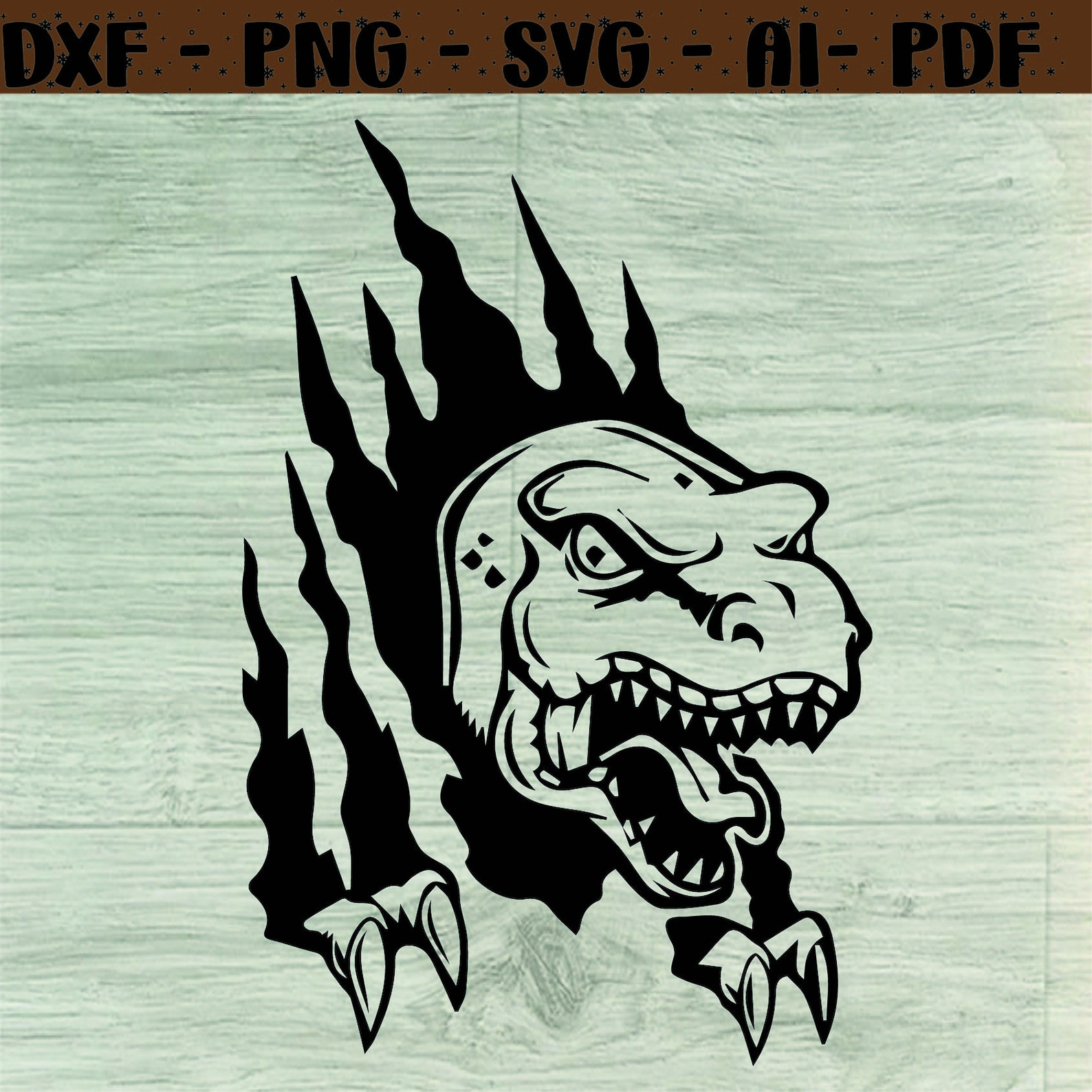 T-rex Dinosaur SVG | Tyrannosaurus Rex SVG | Dino SVG | Prehistoric ...