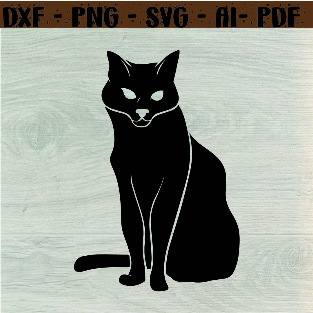 Cat Silhouette | Cat SVG | Cat Head SVG | Cat Face SVG | Cat Cut Files ...