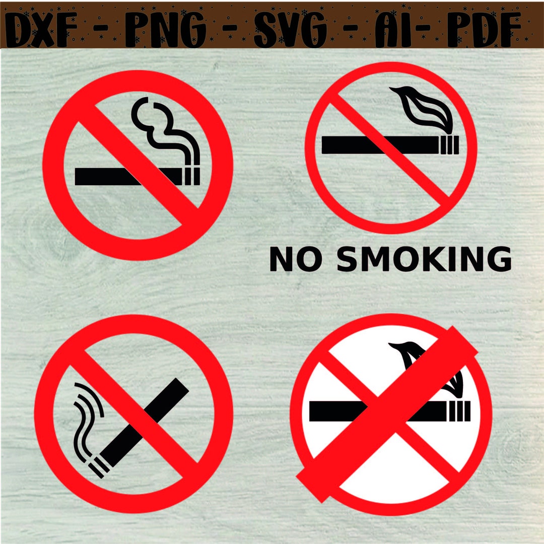 No Smoking Sign Svg, Sign Svg, No Smoking Icon, No Smoking Warning Sign ...