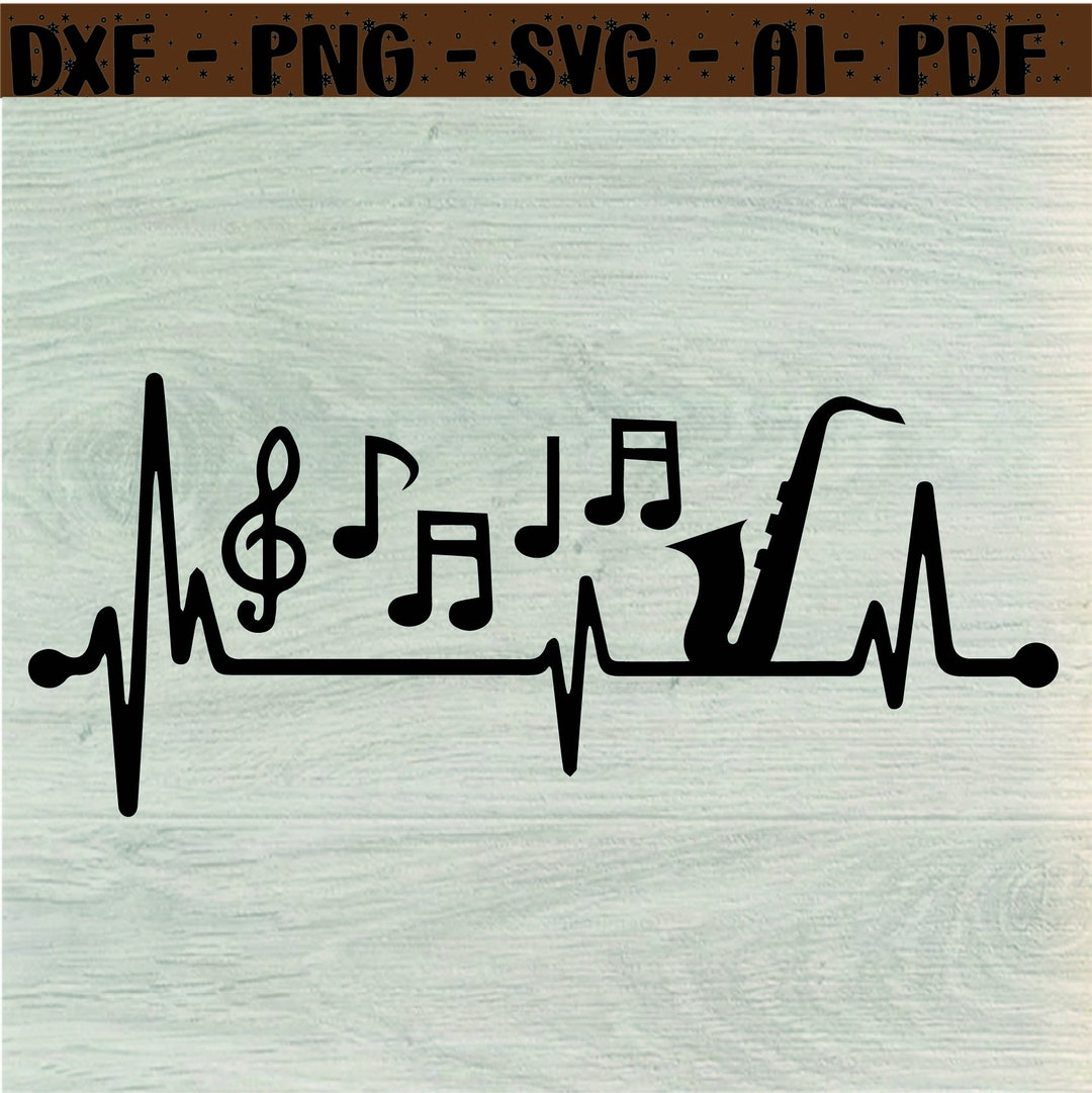 Music Notes SVG Musical Notes Clipart Music Lover Svg Files for Cricut ...