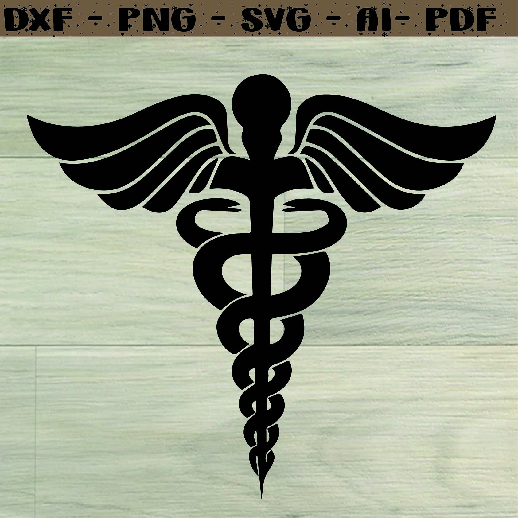 Buy Medical Symbol SVG Caduceus Svg MD Svg Star of Life Svg Online in ...