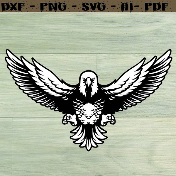 Eagle Svg - Etsy