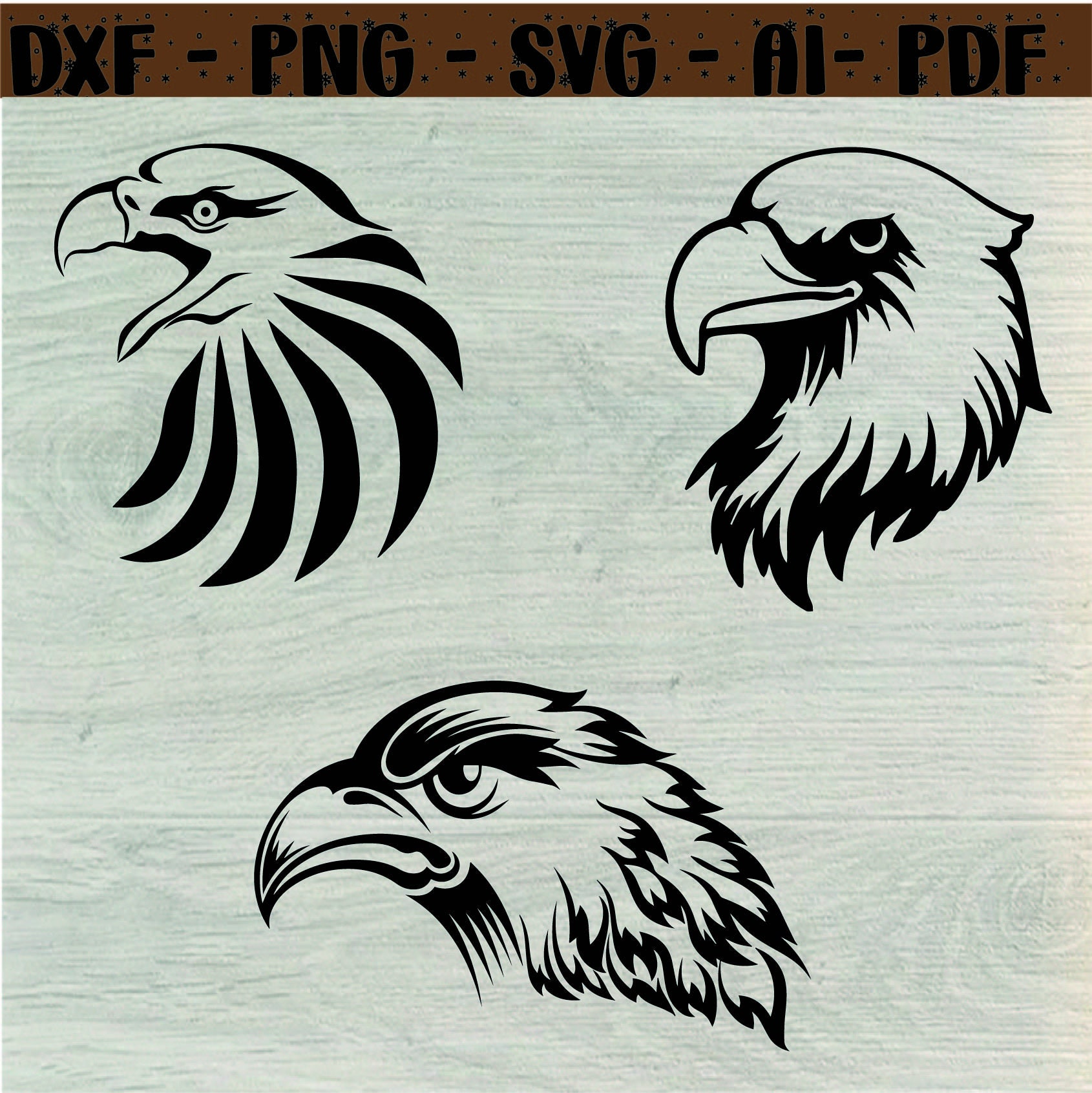 Eagle Svg Bird Svg Bald Eagle Svg Eagle Silhouette Eagle Cut Files ...