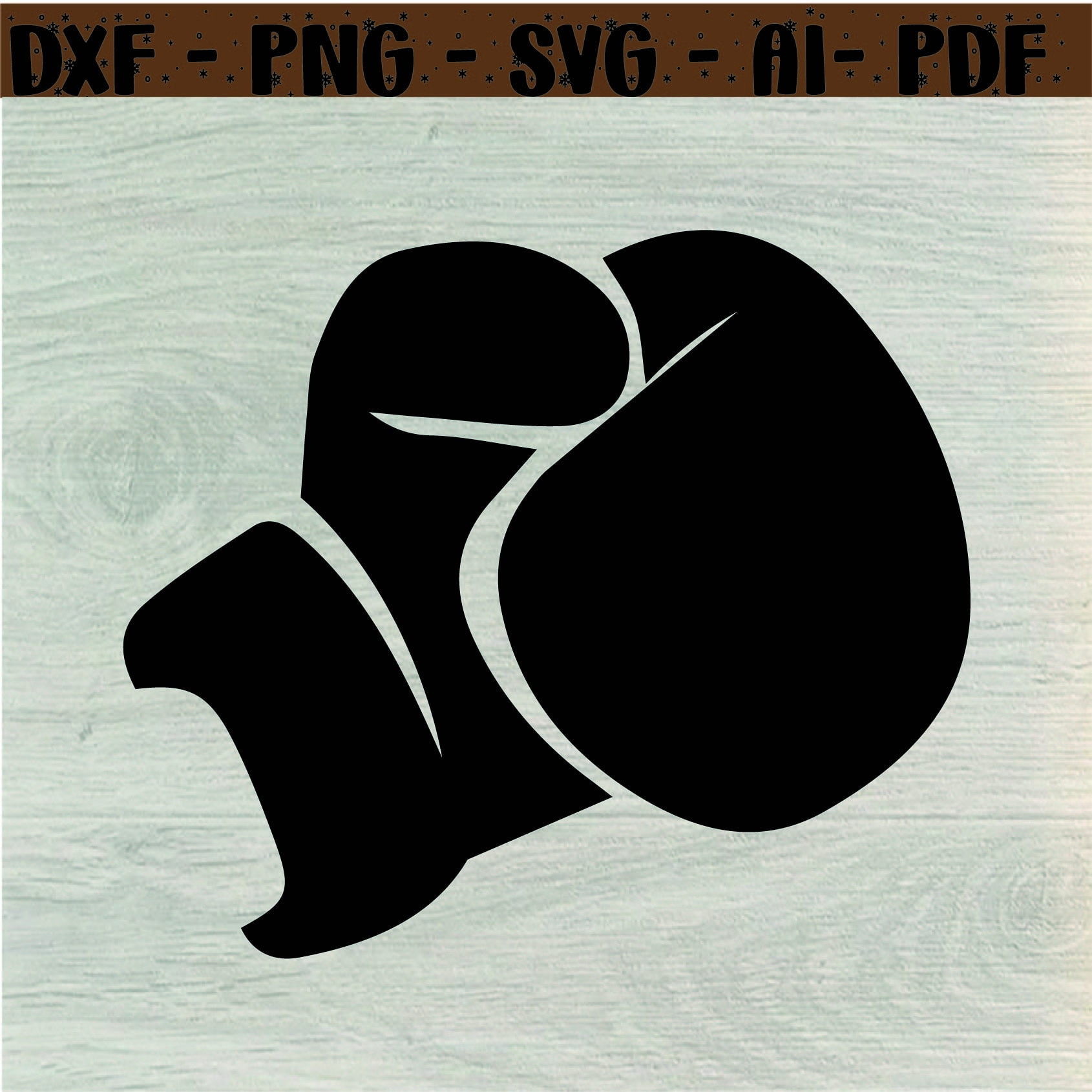 Boxing Gloves Red Svg, Clipart, Cricut, Silhouette, Cutting Files, T ...