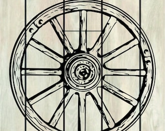 Wagon Wheel Png Clipart - Etsy