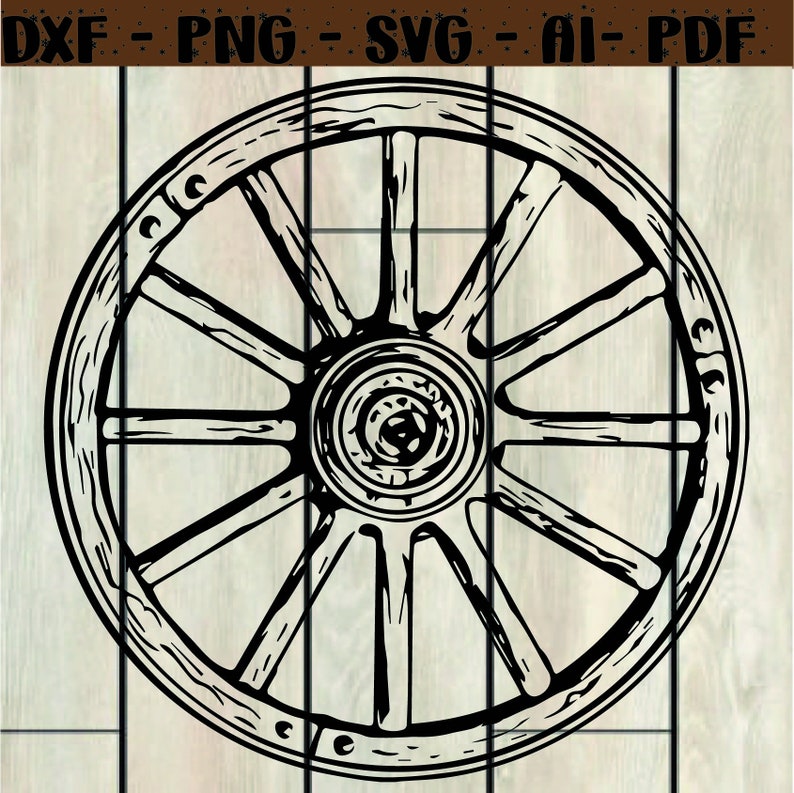 Wagon Wheel Svg, Wagon Wheel Outline Svg, Cart Wheel Png, Farm Wagon ...