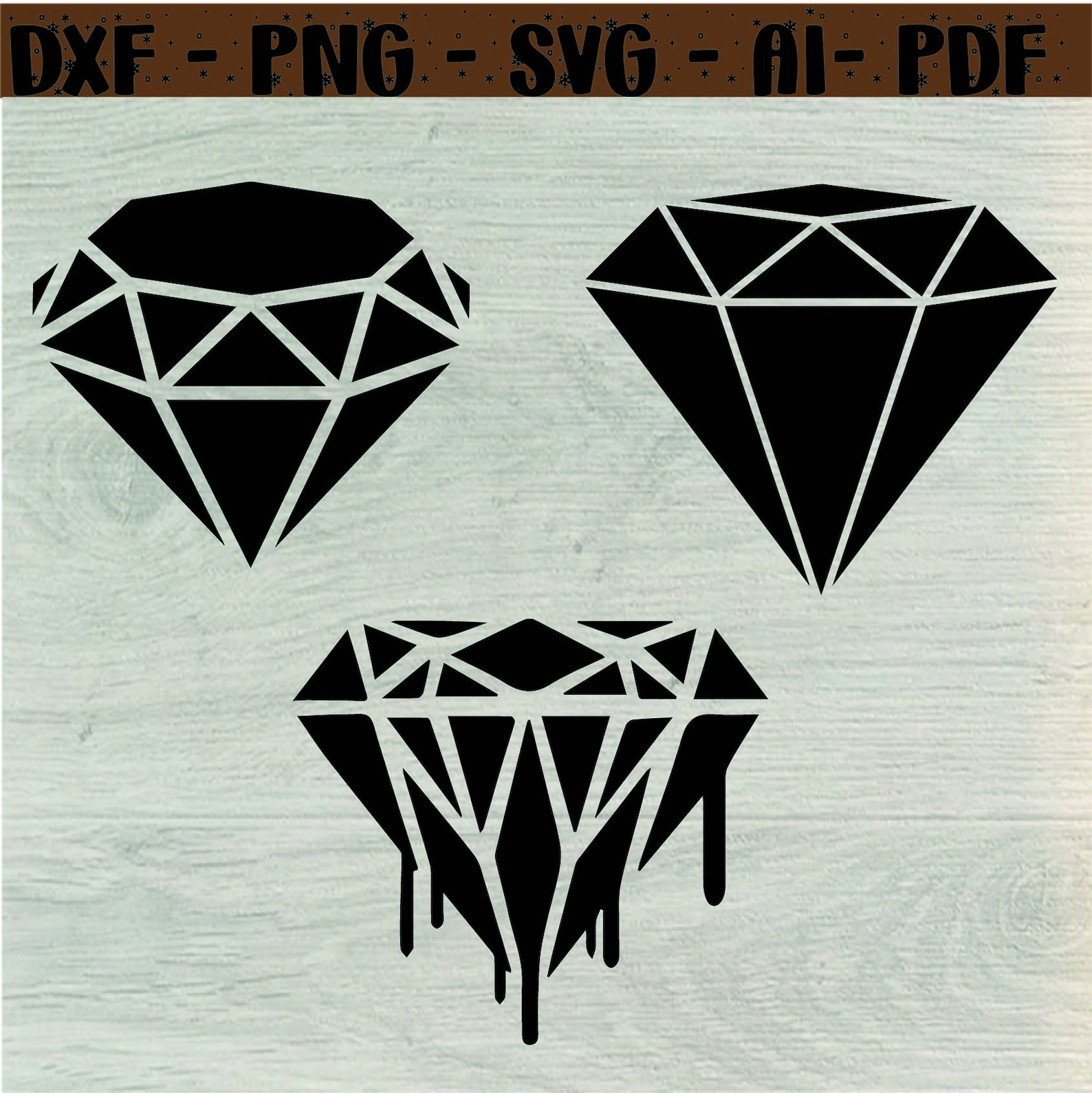 Diamond Svg, Emerald Svg, Sapphire Svg, Ruby Svg, Gem - Svg, Dxf, Png ...