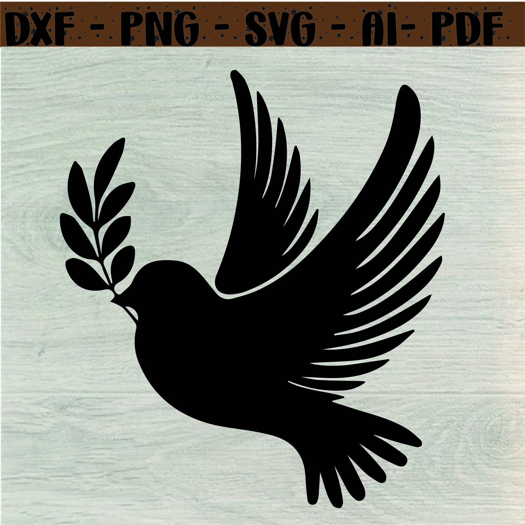 Doves Svg, Dove Vector, Dove Clipart, Peace Svg, Dove Silhouette ...