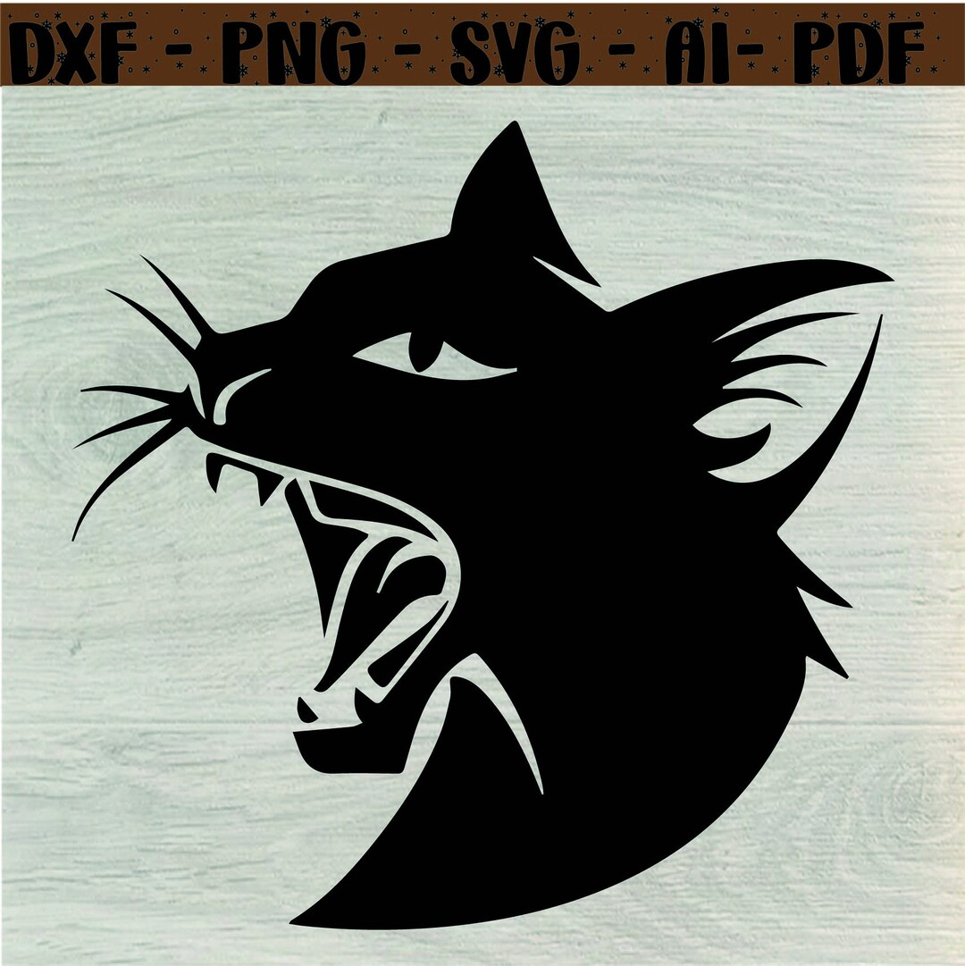 Cat Svg, Cat File, Digital Download for Silhouette, SVG SVG Cut File ...