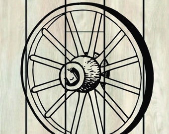 Wagon Wheel Png Clipart - Etsy