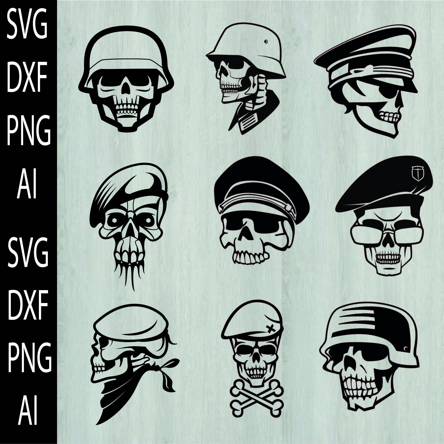 Soldier Skull Svg , Army Skull Svg , Veteran Svg , Army Svg , Military ...