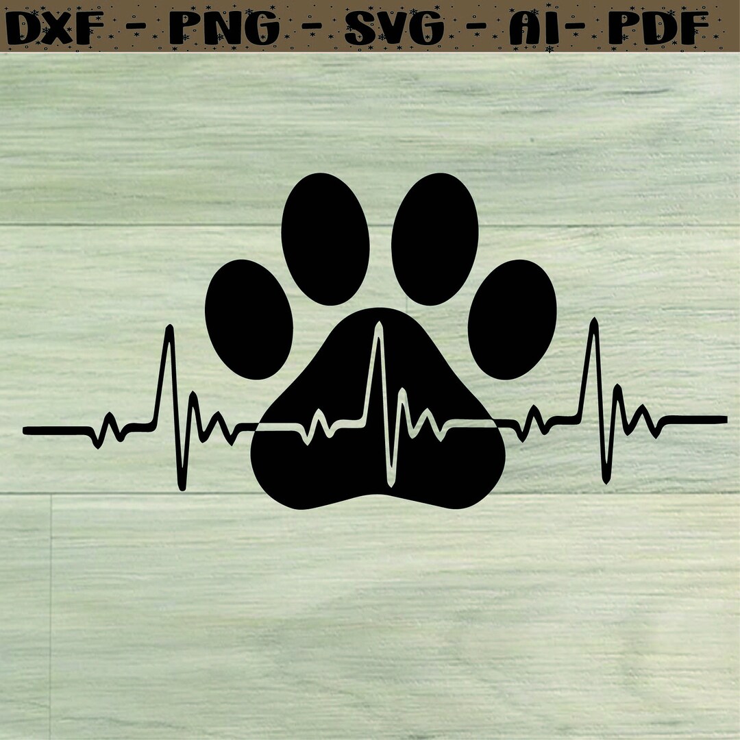 Paw SVG Dog Paw Svg Cat Paw Svg Pet Paw Svg Animal Paw - Etsy