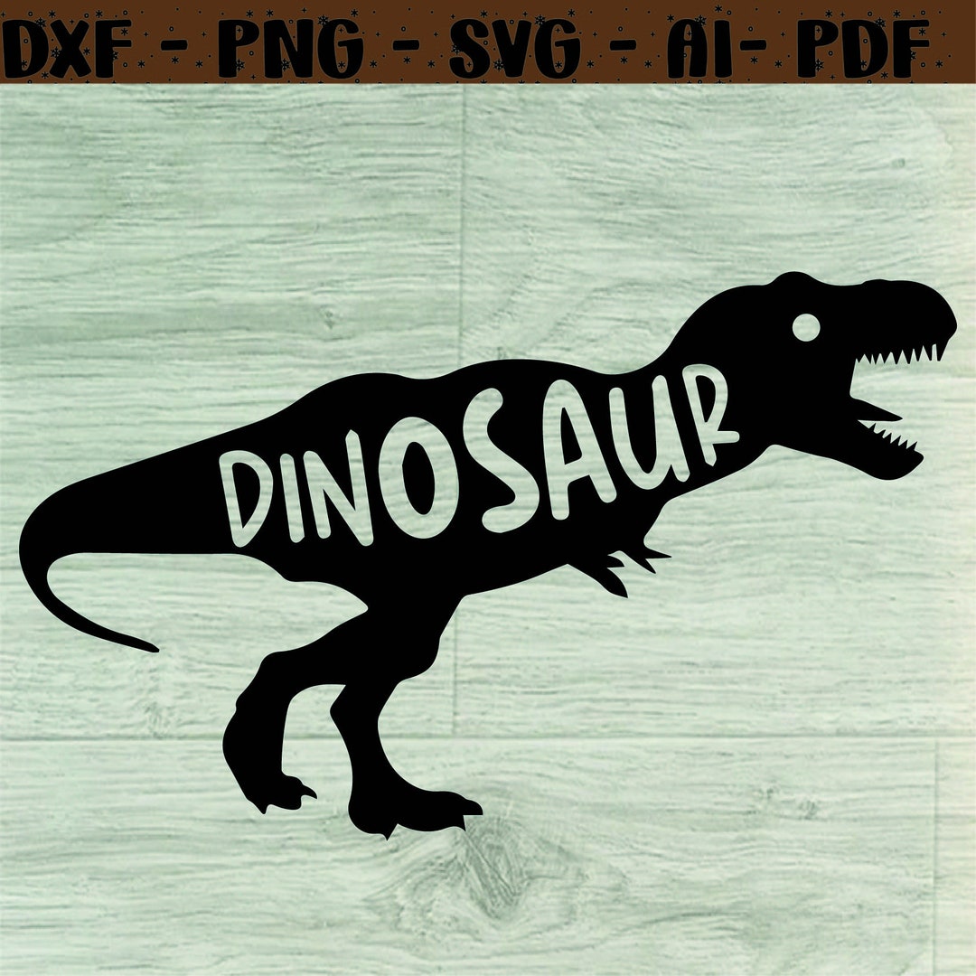 T-rex Dinosaur SVG Tyrannosaurus Rex SVG Dino SVG Prehistoric Animal ...