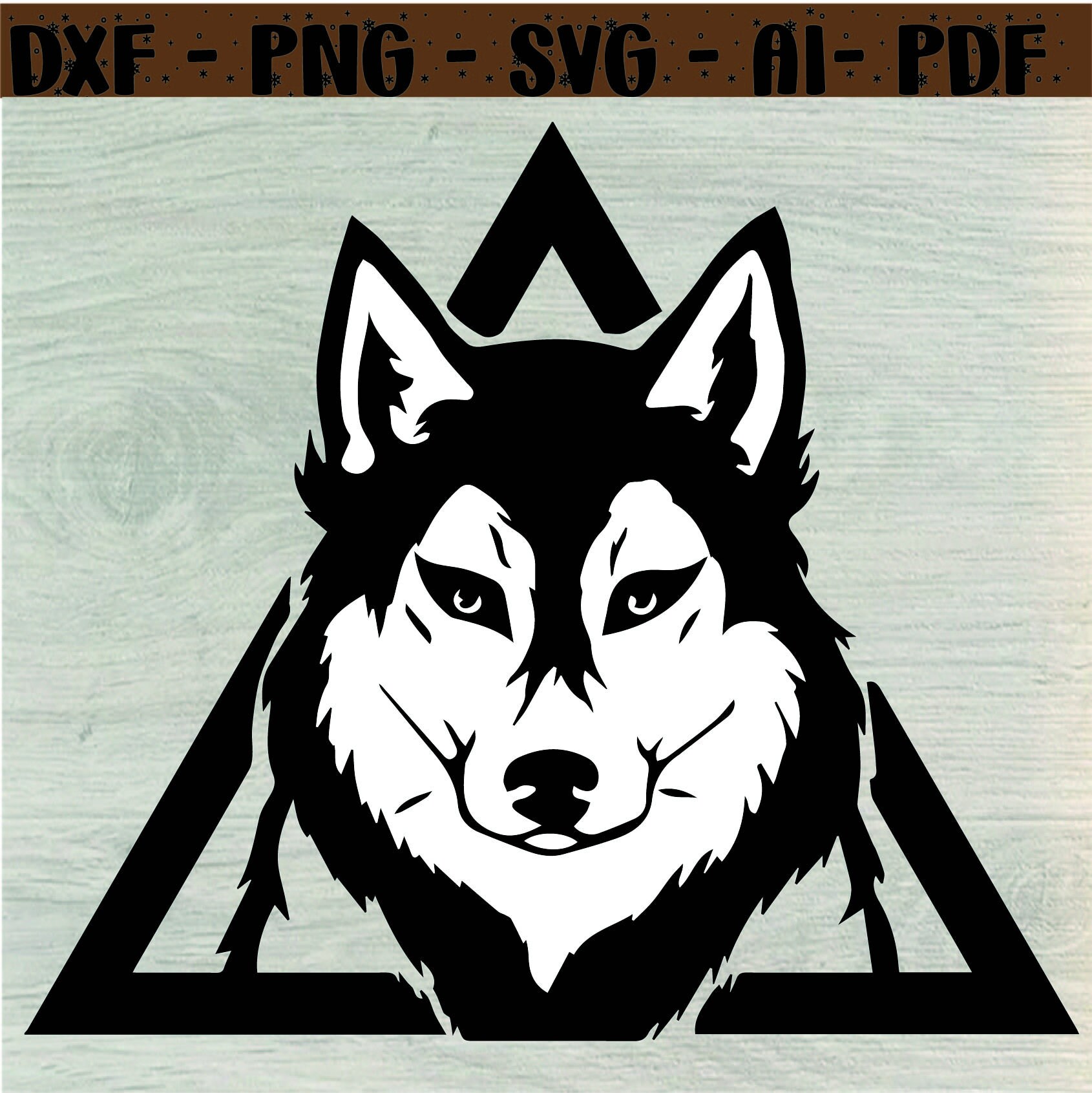 Wolf Face SVG File Wolf Head Svg Wolf Svg Wolf Clipart Mountain Wolf ...