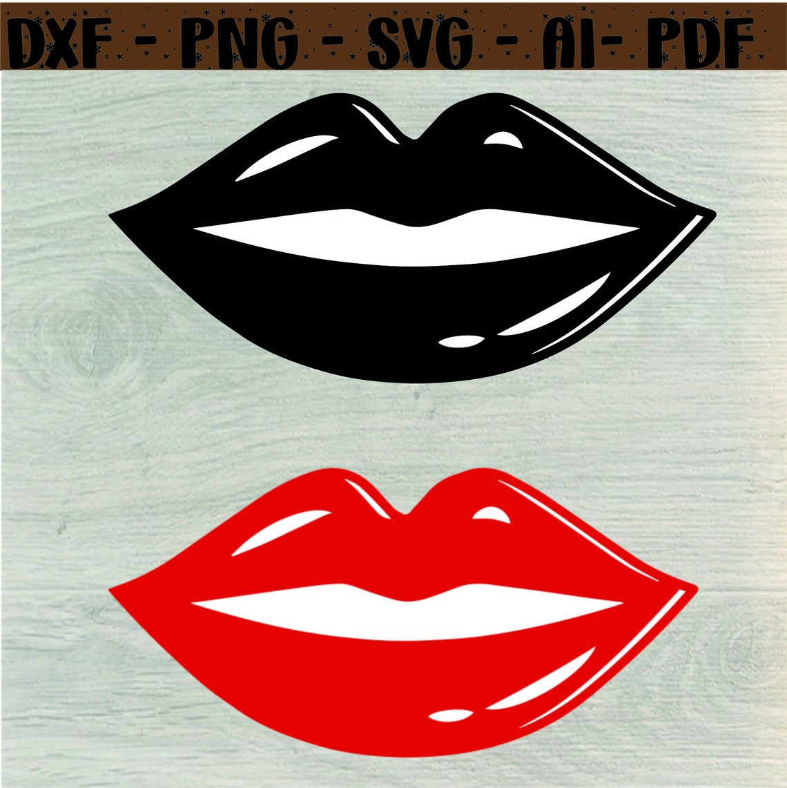 Lips Svg, Kiss Svg, Red Lips Bundle Svg, American Lips Svg, Cut File, for Cricut, for Silhouette ...